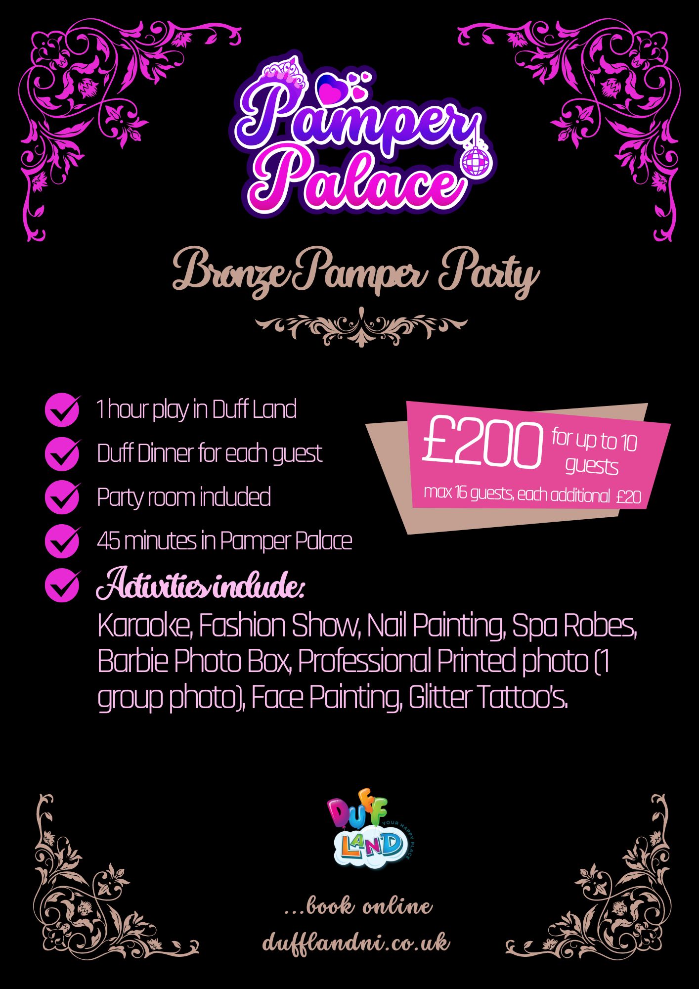 Pamper Palace - Duff Land NI
